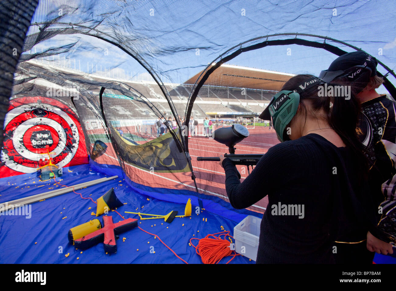 Paintball Shooting Gallery