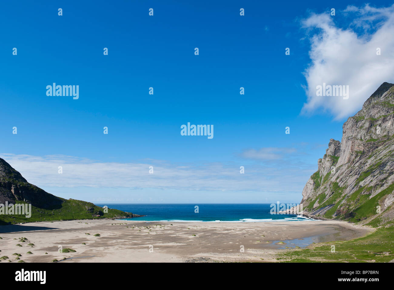 Lofoten beach overview hi-res stock photography and images - Alamy