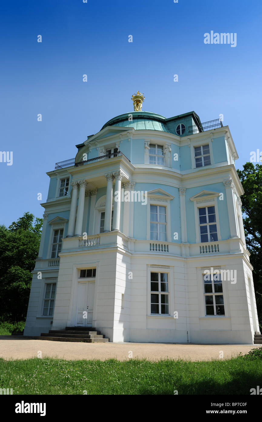 Charlottenburg Palace Schloss Tea house "belvedere" in palace garden ...
