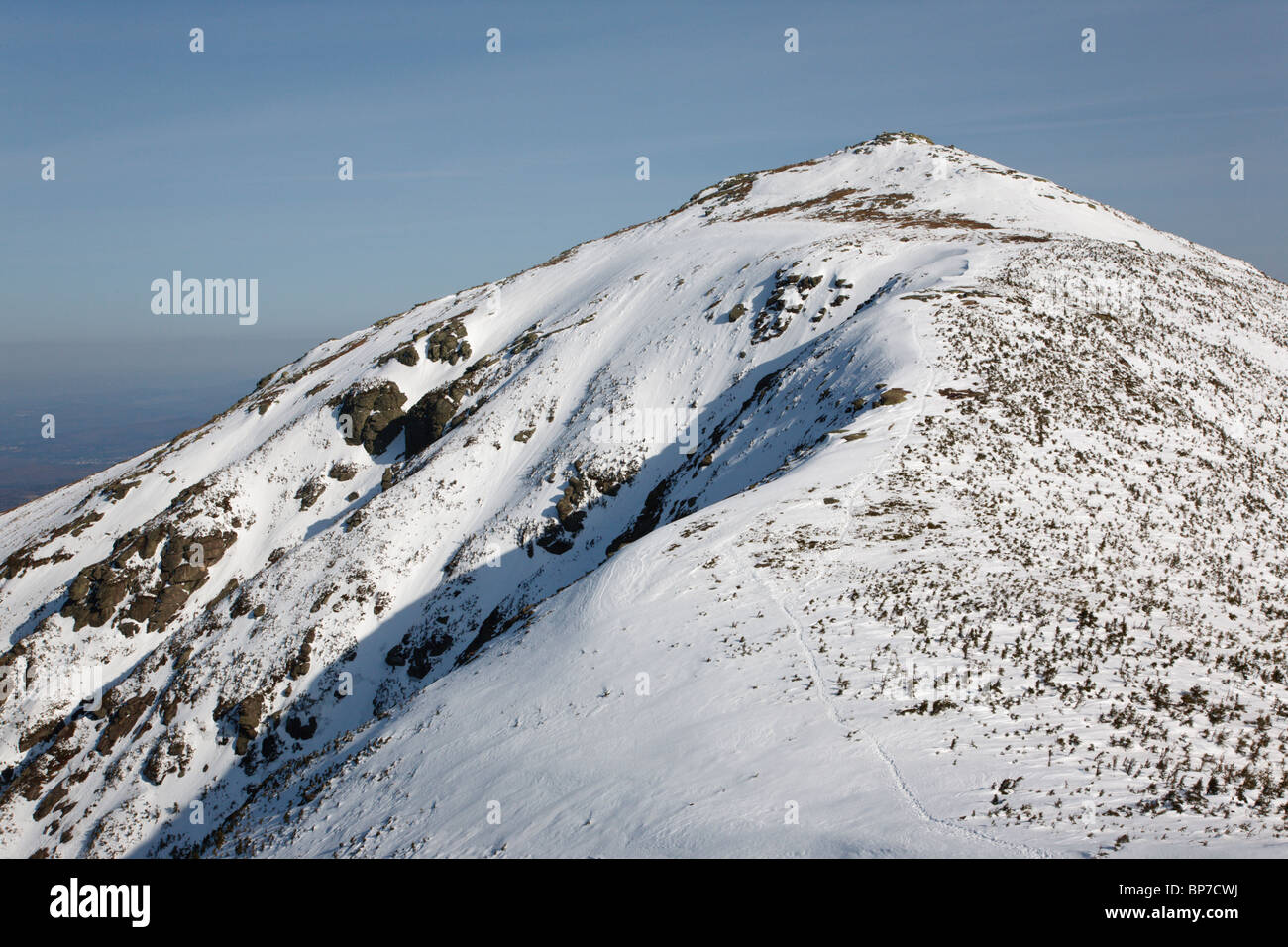 Appalachian Trail - Mount Lafayette during the winter months from the ...