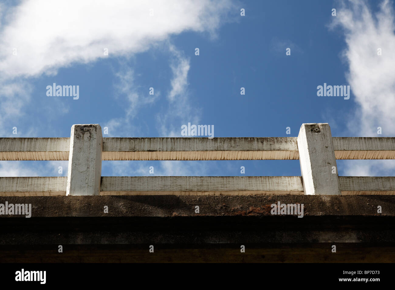 looking up at the side of a bridge Stock Photo - Alamy