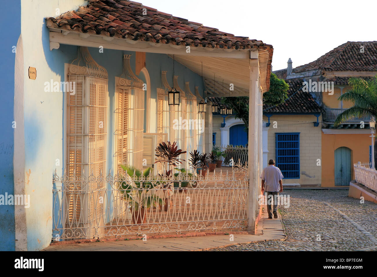 Caribbean colonial style house hi-res stock photography and images - Alamy