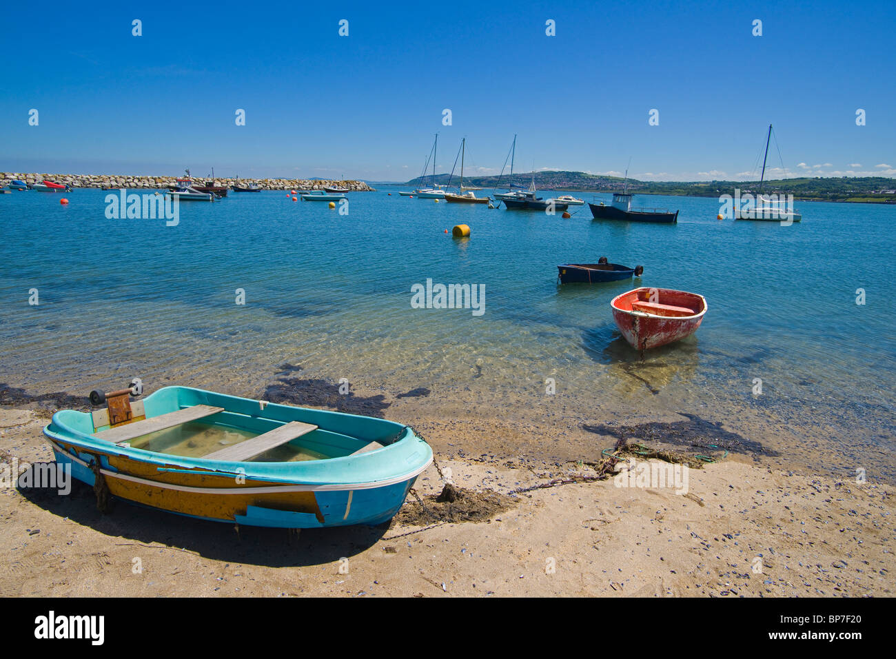 Rhos on Sea, Colwyn Bay, Beach, seafront, north Wales, UK Stock Photo ...