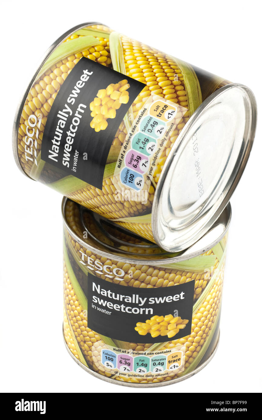 Tins sweetcorn hi-res stock photography and images - Alamy