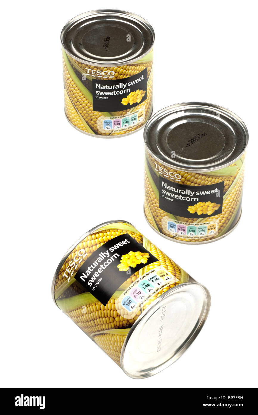 Tins sweetcorn hi-res stock photography and images - Alamy