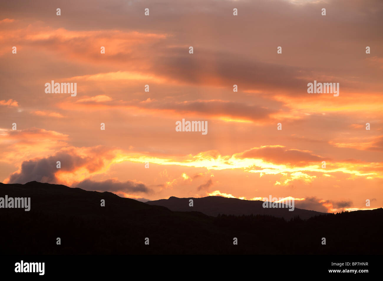 Sunlight Shafts Over Landscape High Resolution Stock Photography and ...