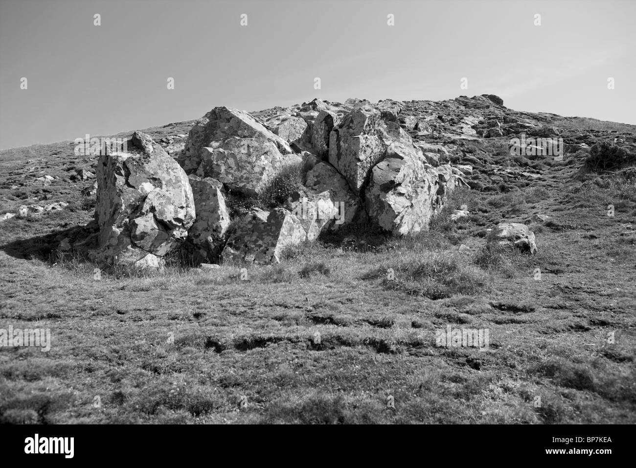 Stepper point cornwall Black and White Stock Photos & Images - Alamy