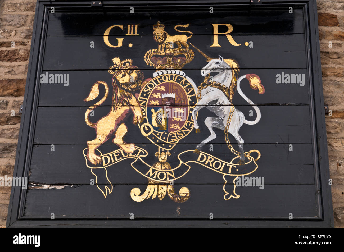 Old Inn sign, Reeth, Swaledale, Yorkshire Dales Stock Photo - Alamy