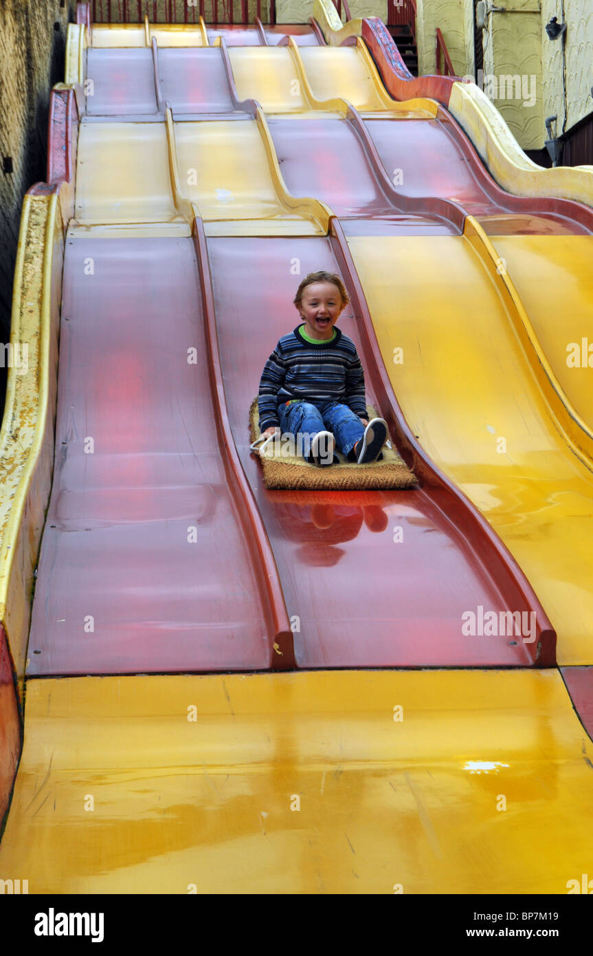 Slide fairground hi-res stock photography and images - Alamy
