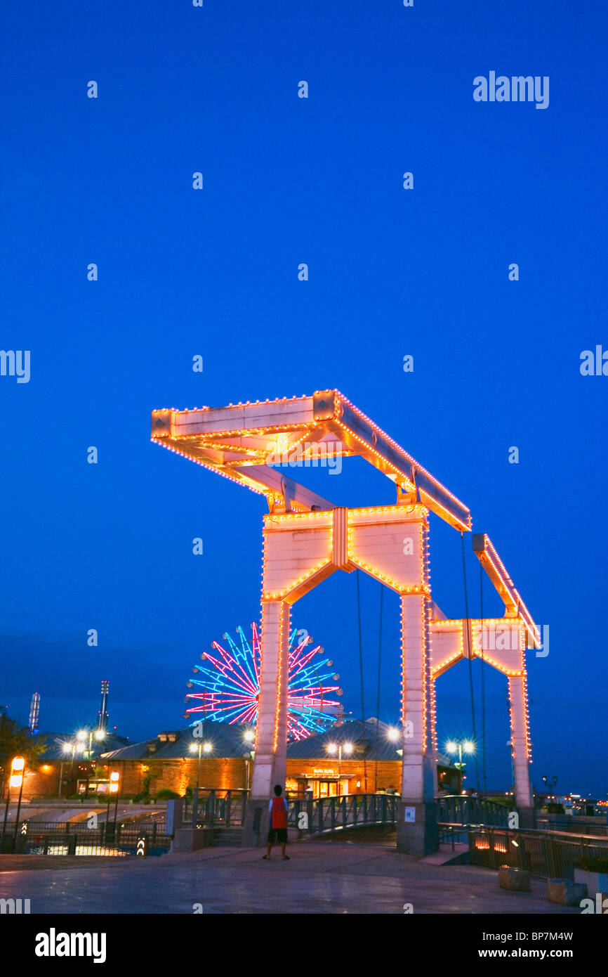 Drawbridge, Kobe, Hyogo Prefecture, Japan Stock Photo - Alamy