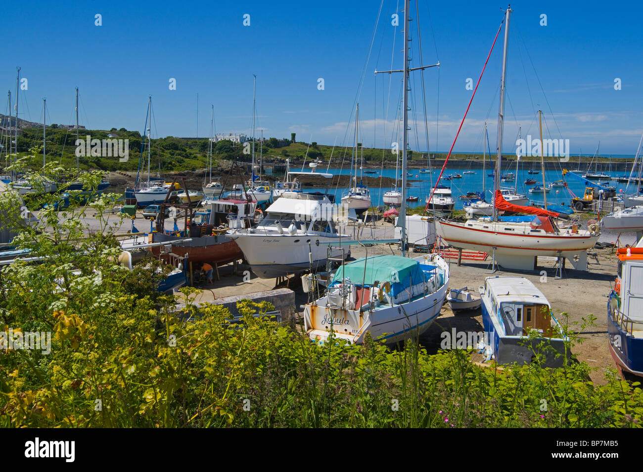 Holyhead castle marina anglesey north hi-res stock photography and ...