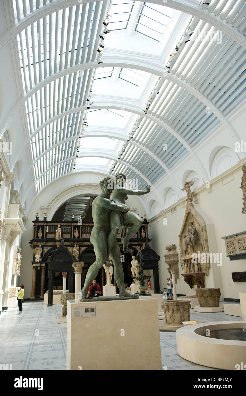 Renaissance statues, including Samson Slaying the Philistine by ...