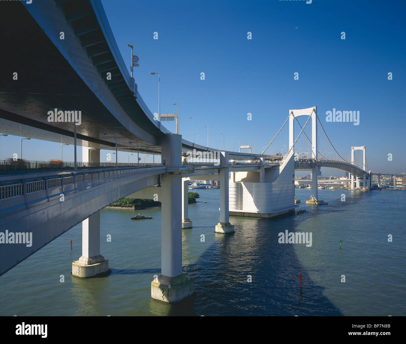 Rainbow Bridge, Tokyo, Japan Stock Photo - Alamy