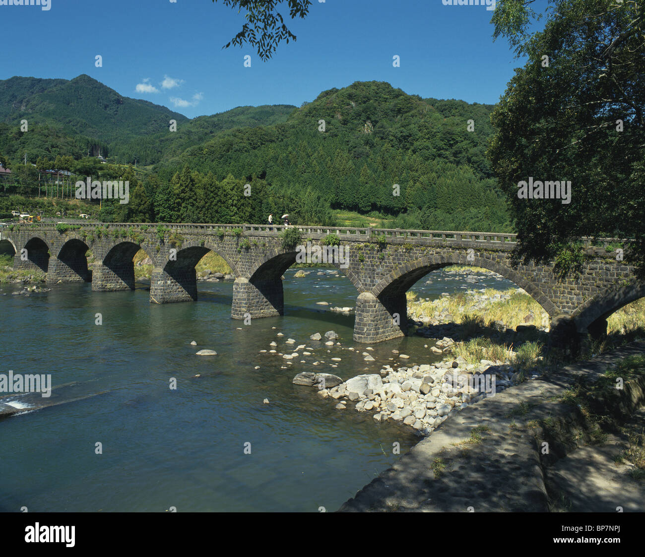 Yabakei Bridge, Nakatsu, Oita Prefecture, Japan Stock Photo - Alamy