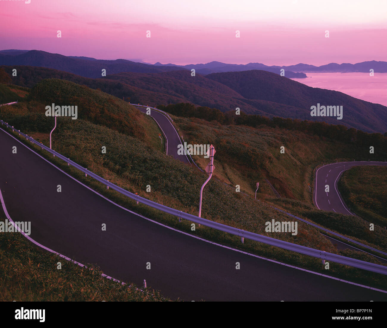 Coastal Road, Aomori Prefecture, Japan Stock Photo - Alamy