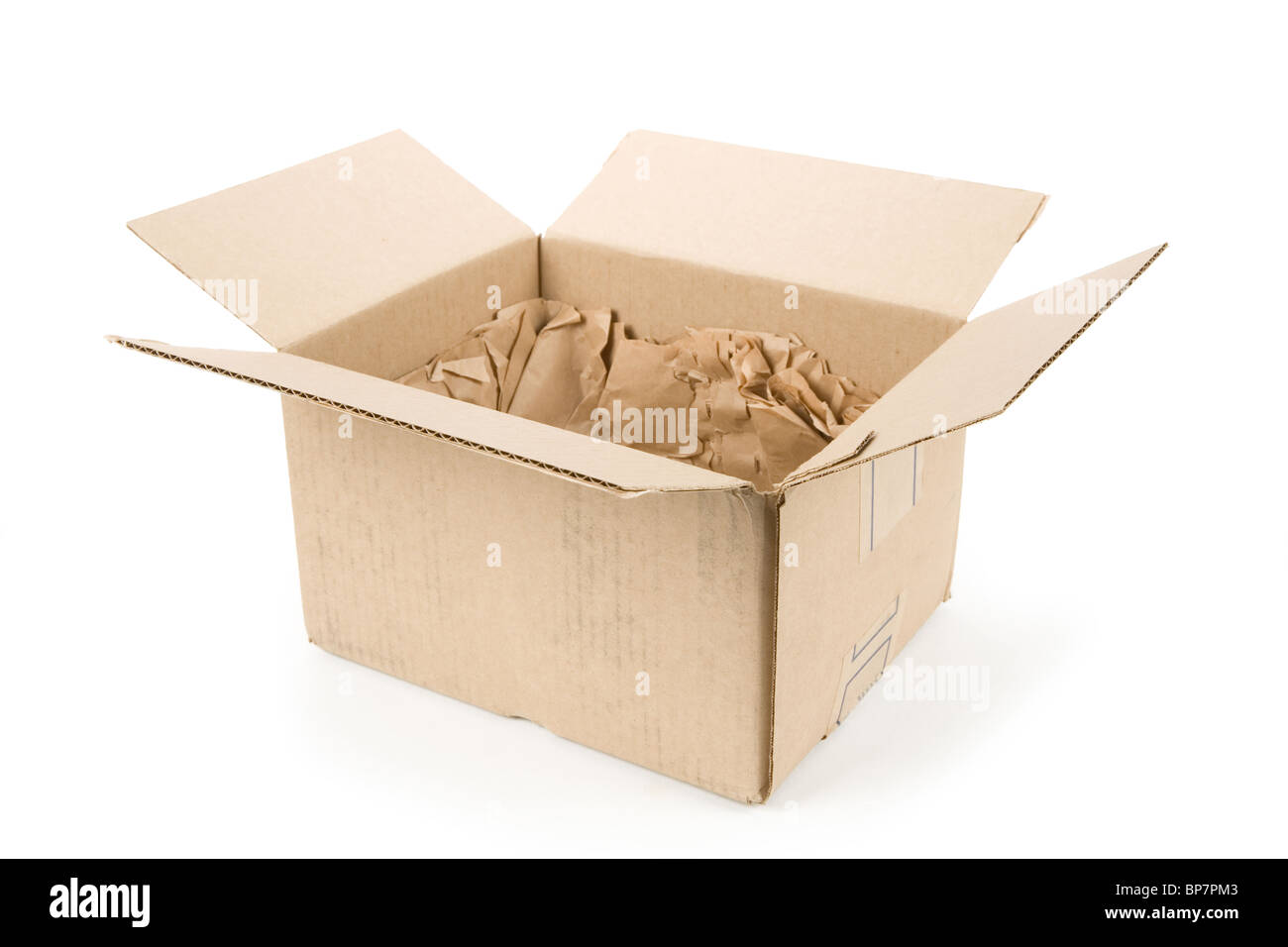 open box with white background Stock Photo - Alamy