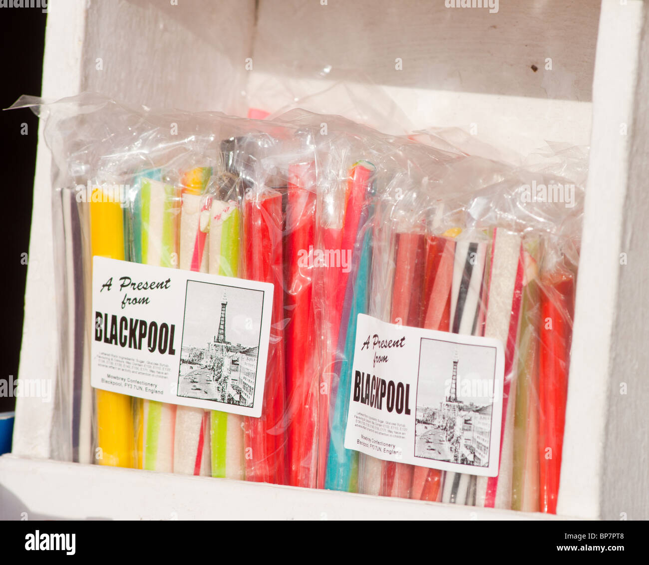 Blackpool rock hi-res stock photography and images - Alamy