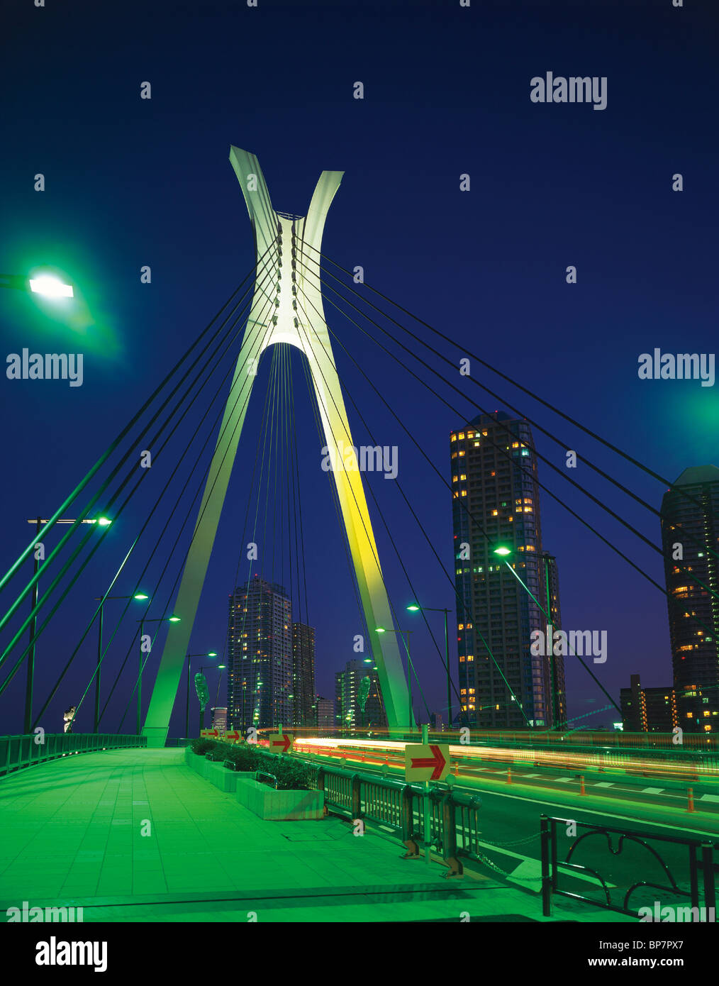 Chuo University Bridge, Chuo-Ku, Tokyo, Japan Stock Photo - Alamy