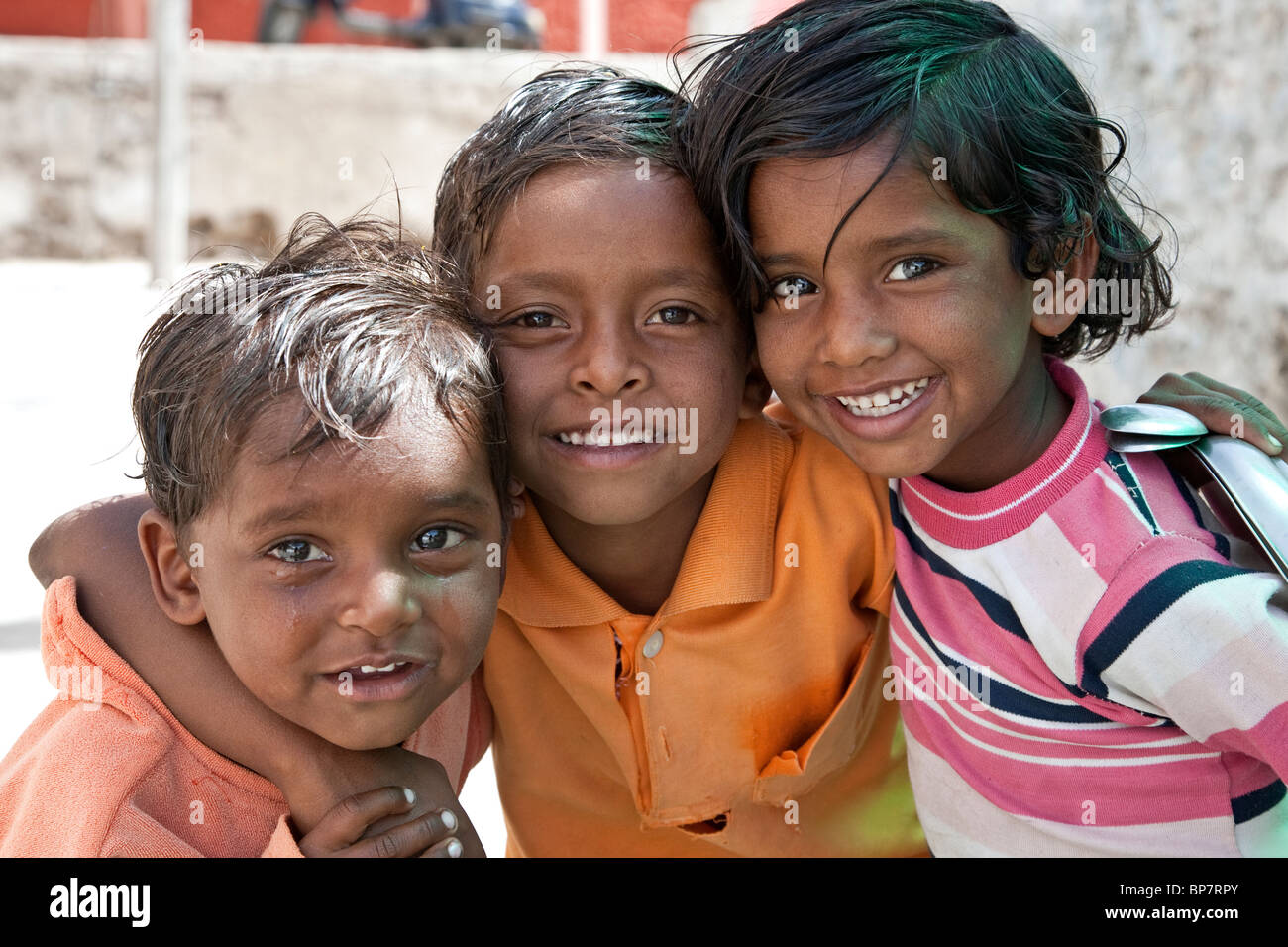 India kids hi-res stock photography and images - Alamy