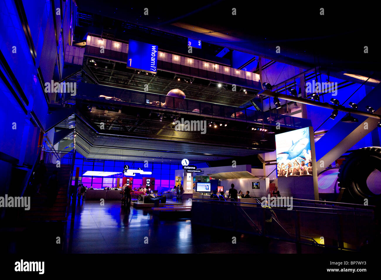 New hi-tech 'Technology Now' area in the Science Museum, London, 2010 ...