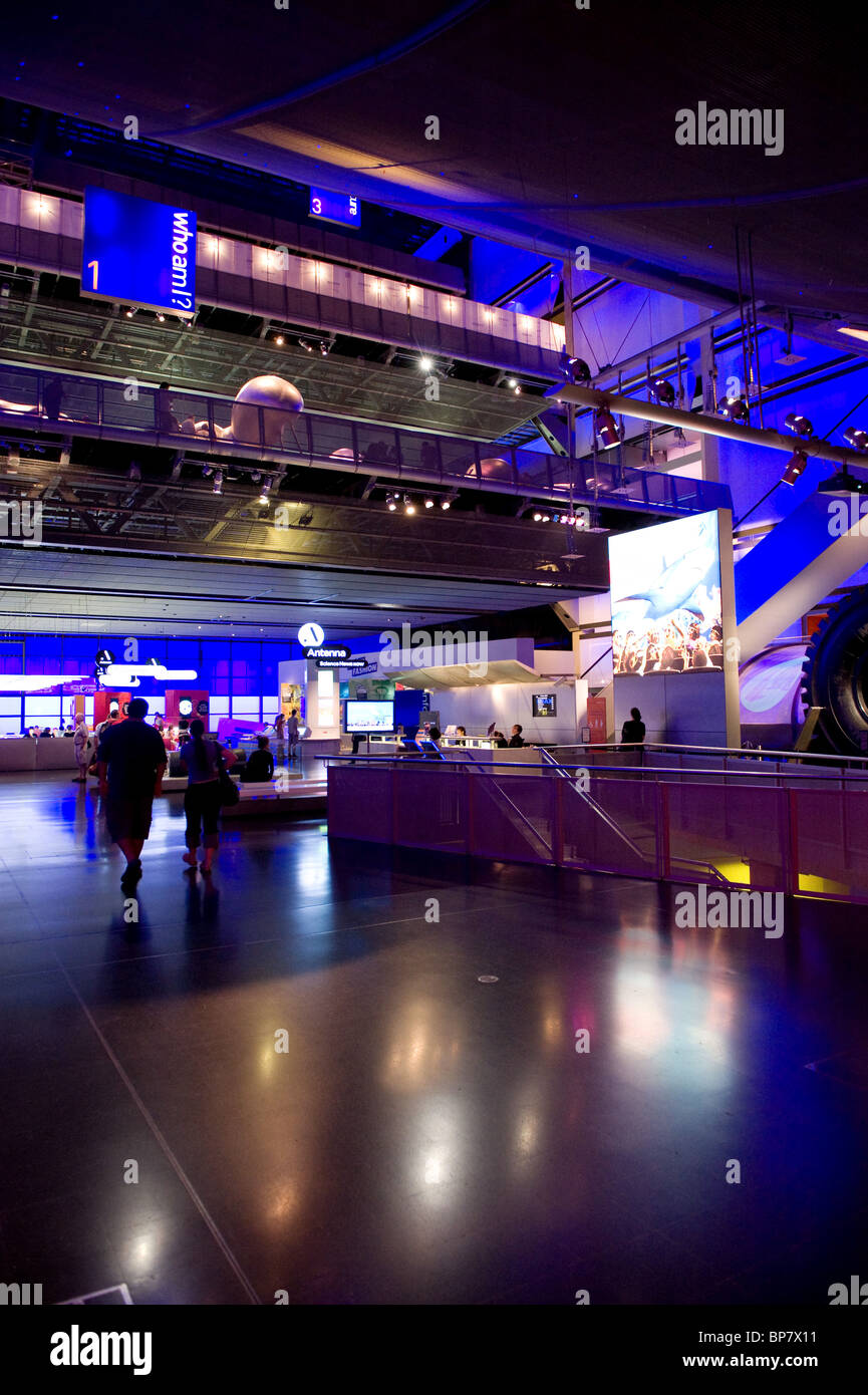 New hi-tech 'Technology Now' area in the Science Museum, London, 2010 ...