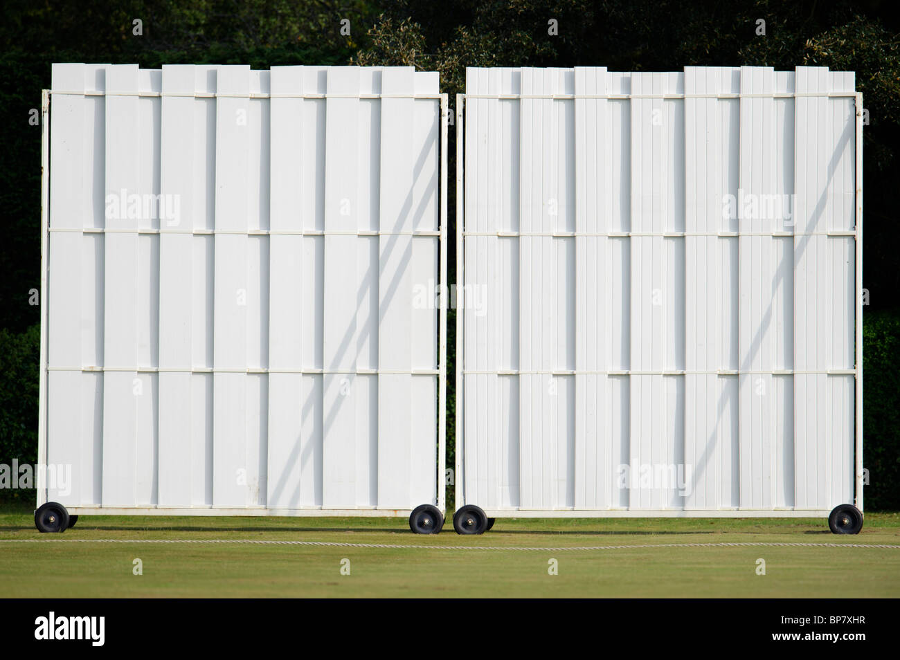 Cricket sight screen hi-res stock photography and images - Alamy