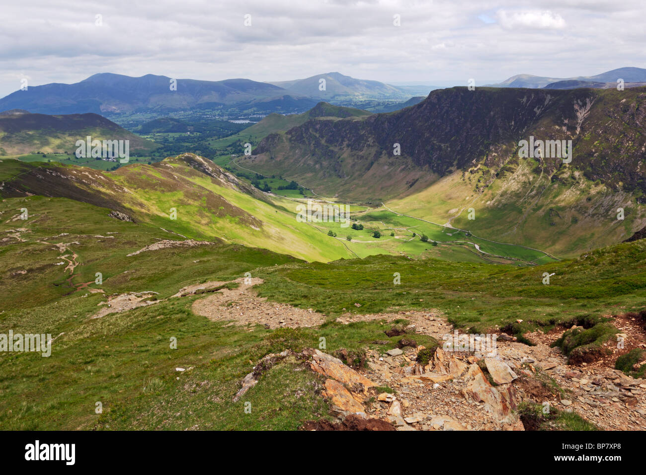 Newlands valley lake district hi-res stock photography and images - Alamy