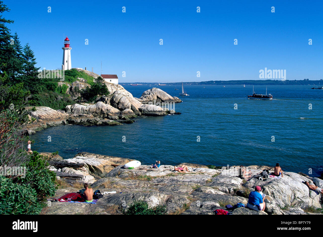Lighthouse Park, West Vancouver, BC, British Columbia, Canada - Point ...