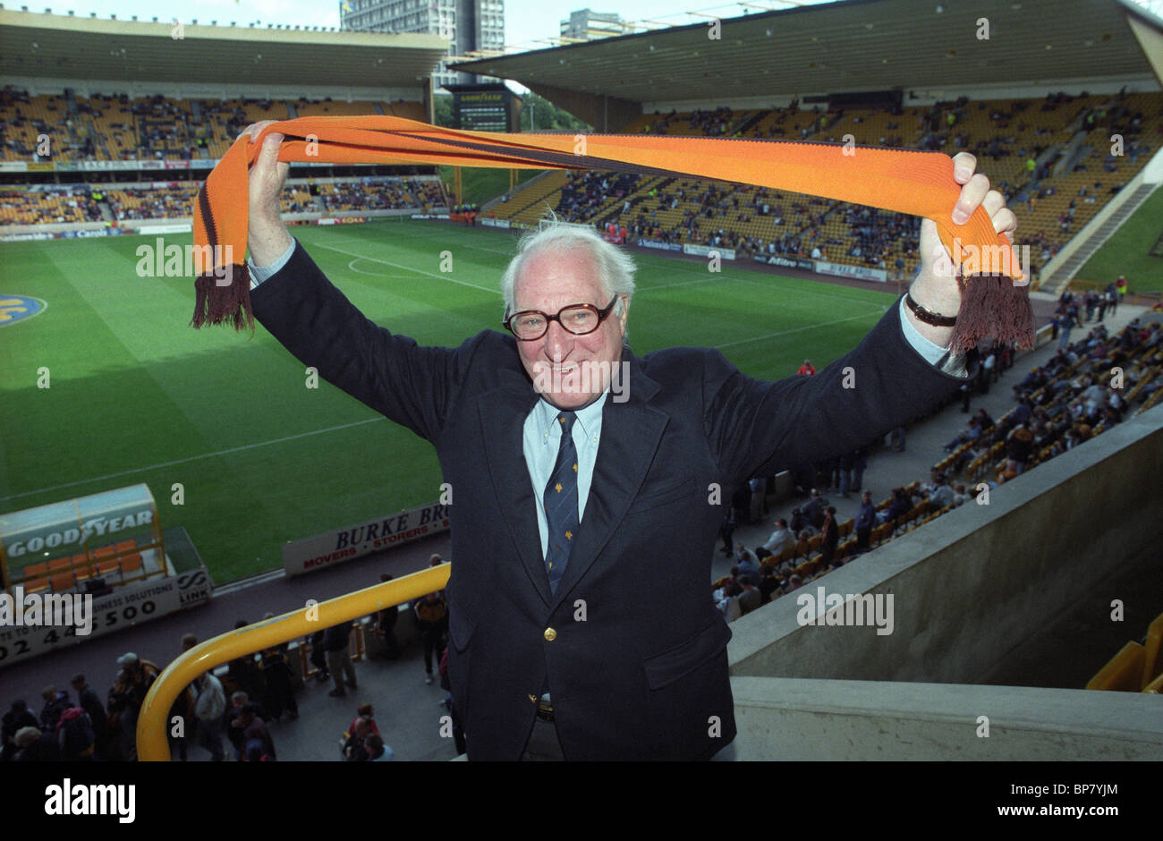 Sir Jack Hayward after becoming Wolves Chairman. 13/9/97 Stock Photo ...