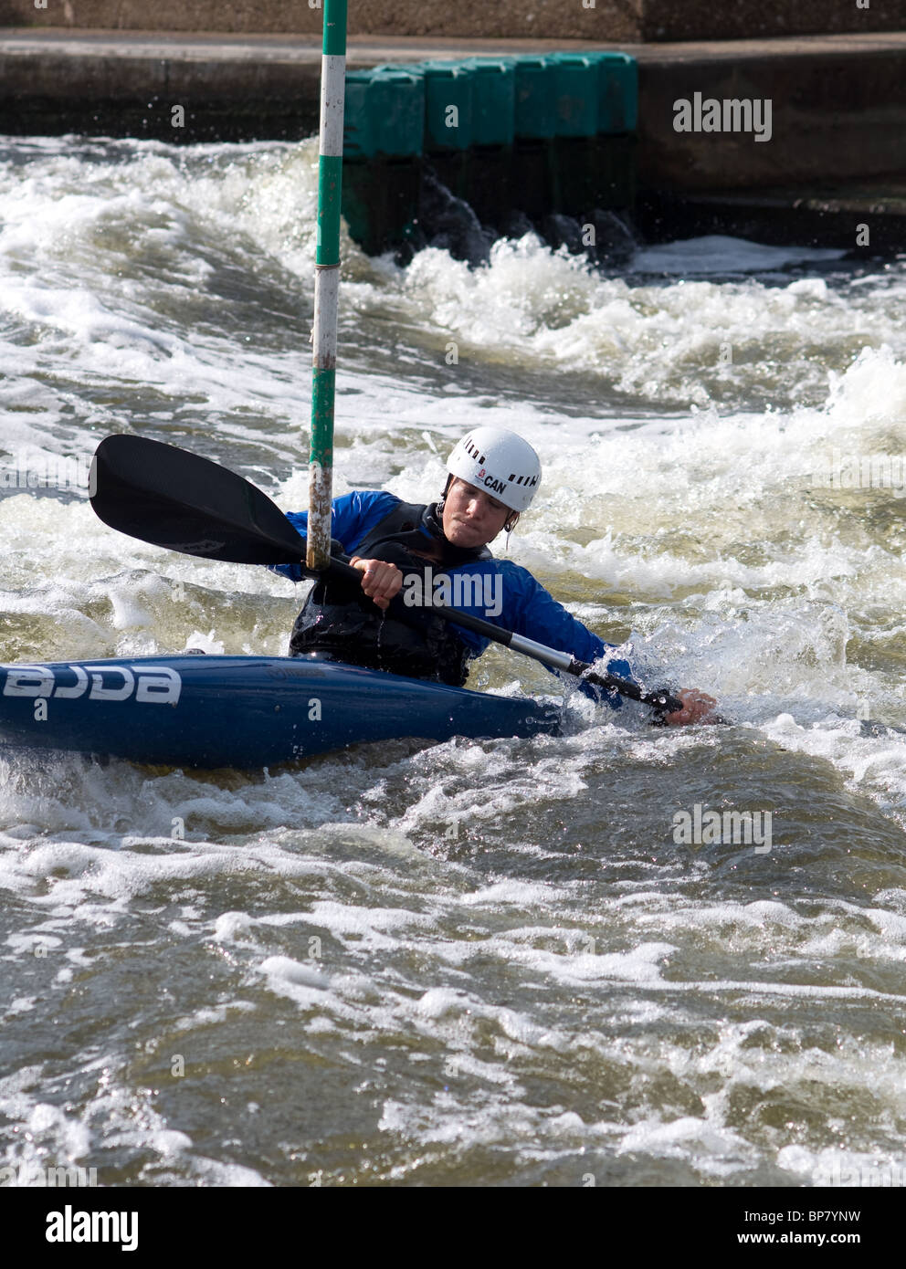 Canadian Olympic Whitewater Slalom Athlete Sarah Boudens Training at ...
