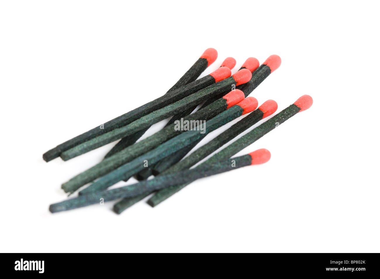 Black Match with white background Stock Photo - Alamy