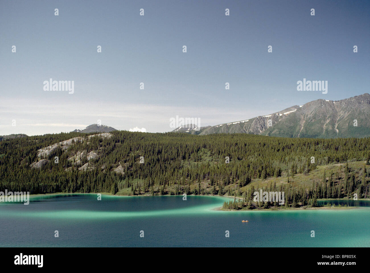 Emerald Lake, Yukon Territory, YT, Canada - Scenic Landscape near ...