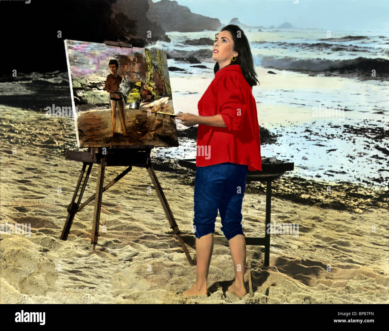 Elizabeth Taylor The Sandpiper High Resolution Stock Photography and ...