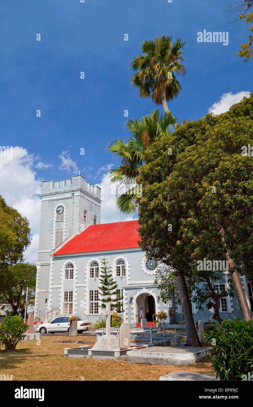 St. Mary's church, Anglican, Episcopal in downtown Bridgetwon, Barbados ...