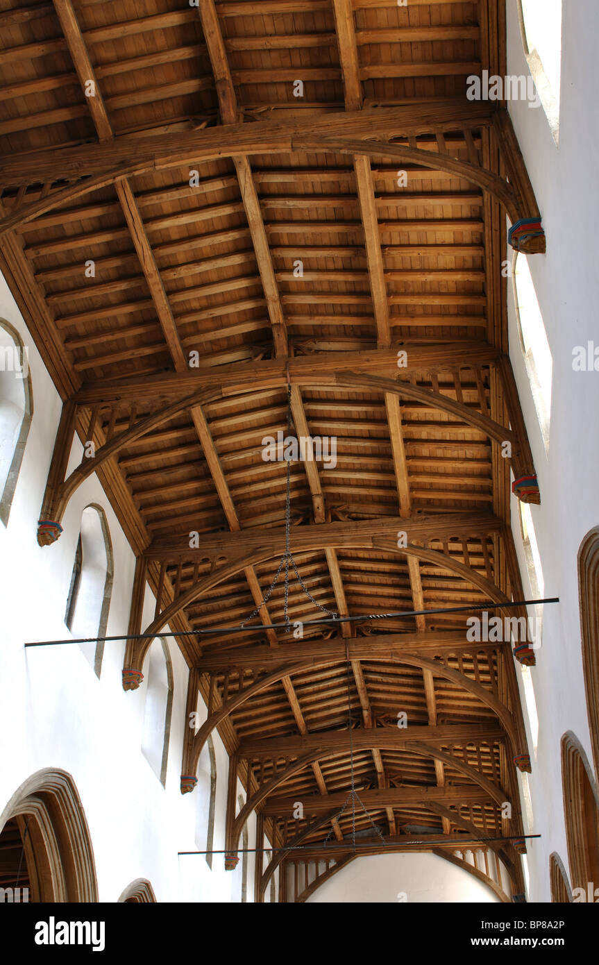 Wooden church ceiling hi-res stock photography and images - Alamy