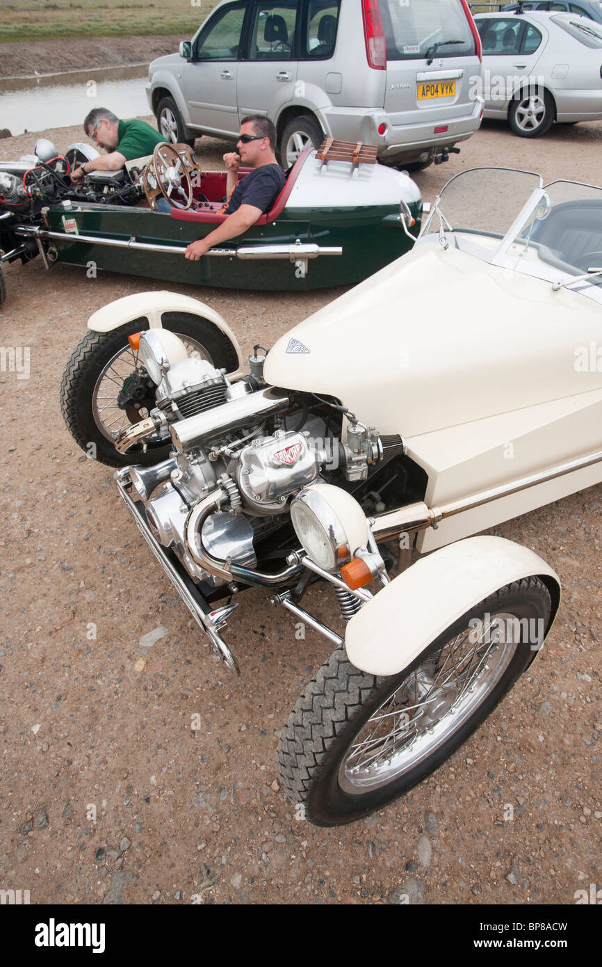 Two Triking, 3 wheel cars at Blakeney, Norfolk, UK Stock Photo - Alamy
