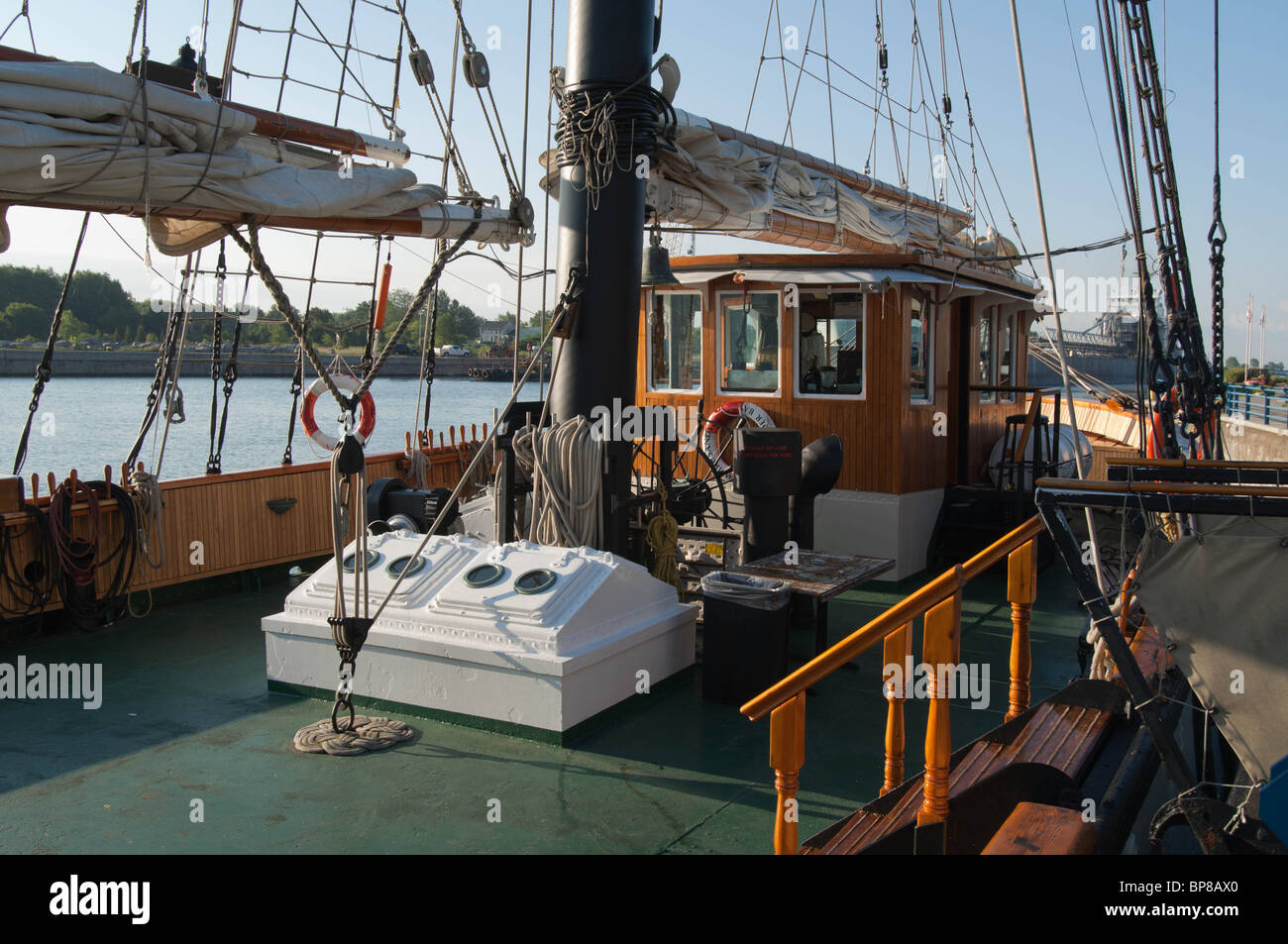The "Empire Sandy" lies dockside during the "Canal Days" festival in ...