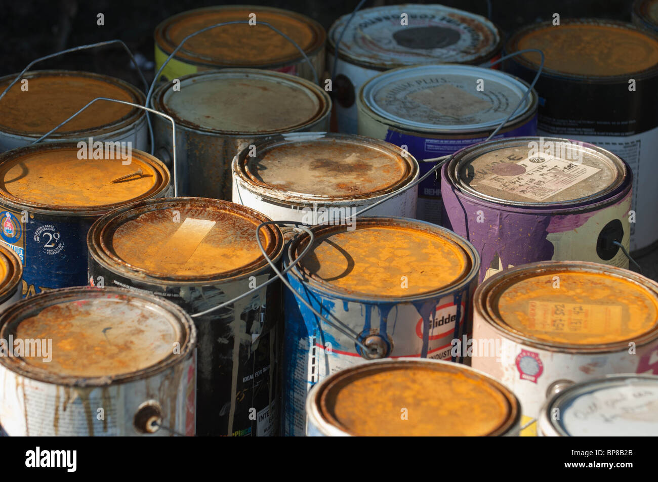 Discarded cylinders hi-res stock photography and images - Alamy