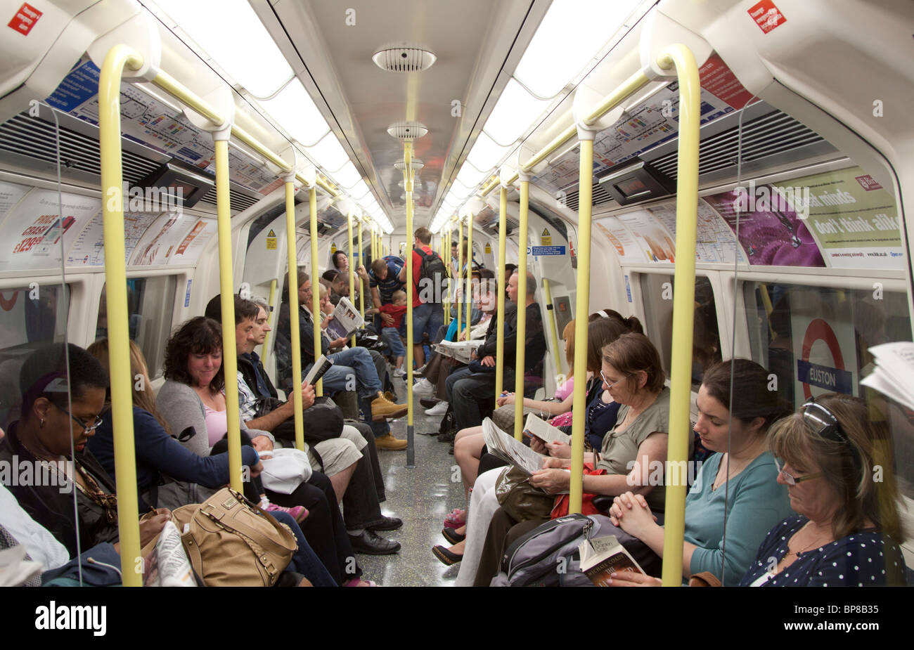 Northern Line Train - London Underground Stock Photo - Alamy