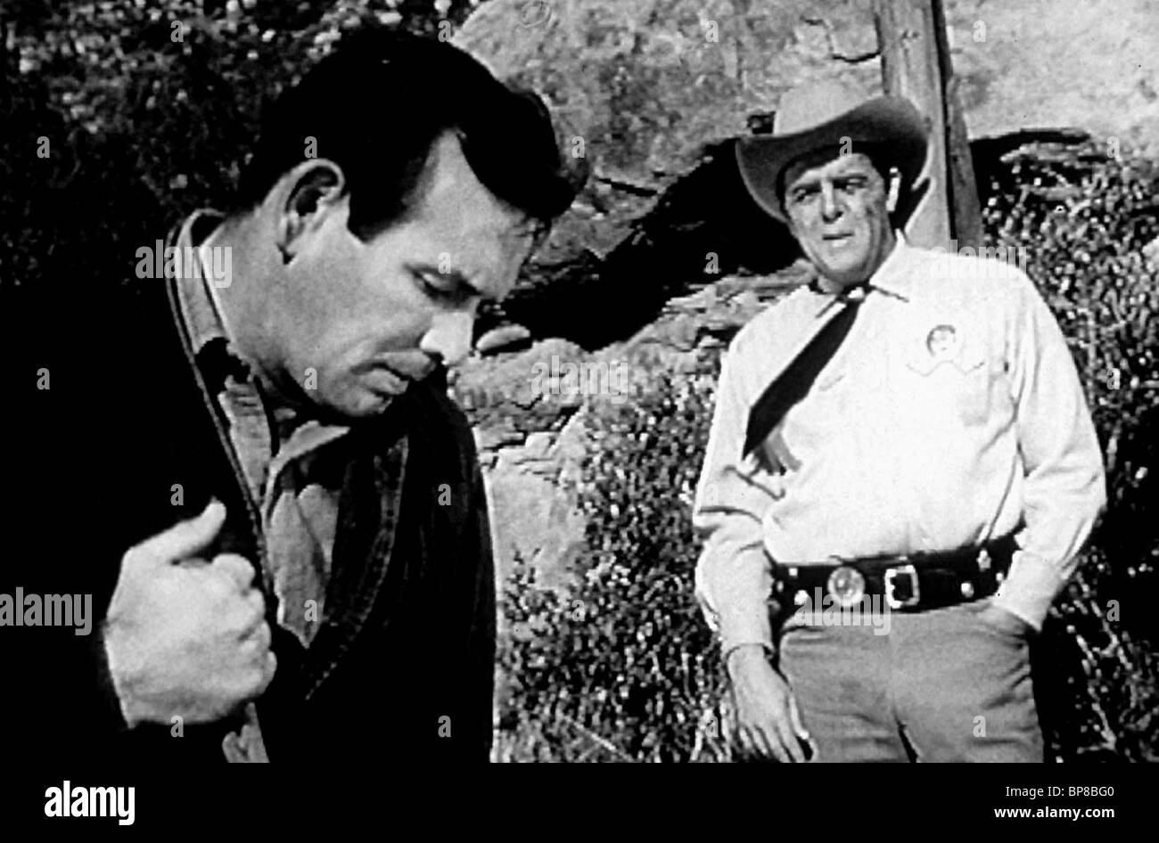 The Fugitive , David Janssen Black and White Stock Photos & Images - Alamy