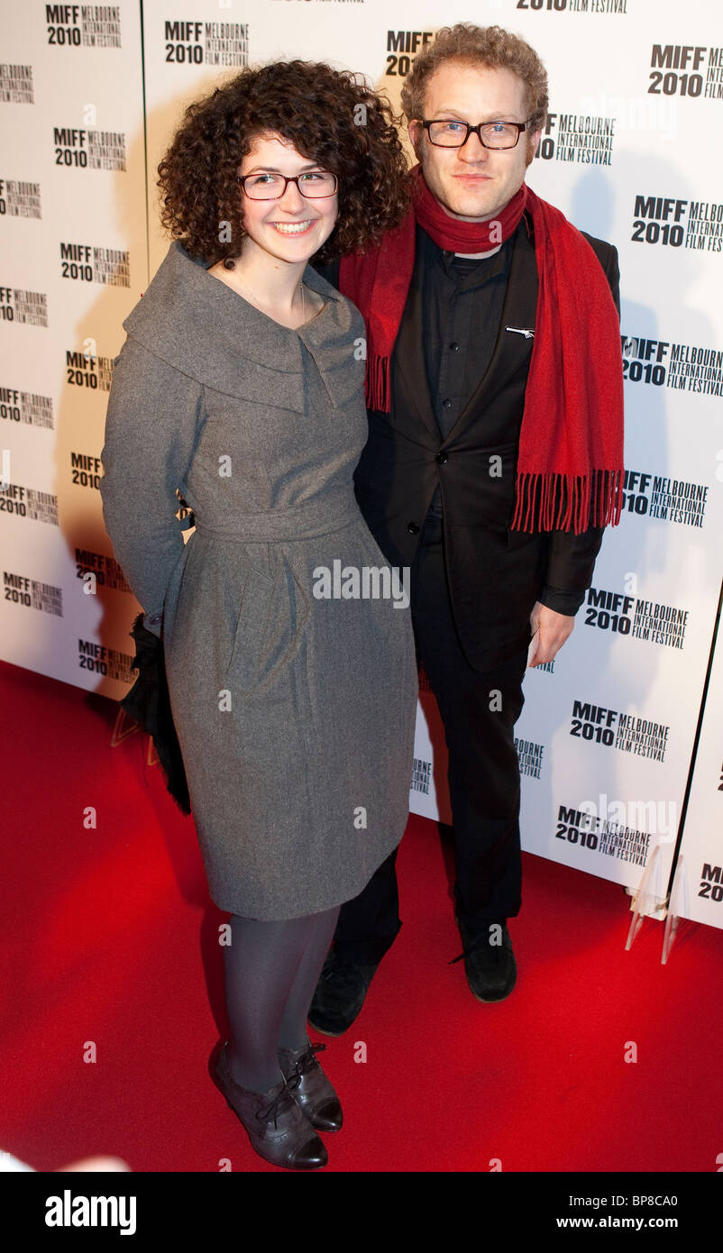 John Safran and guest at Melbourne International Film Festival Stock ...