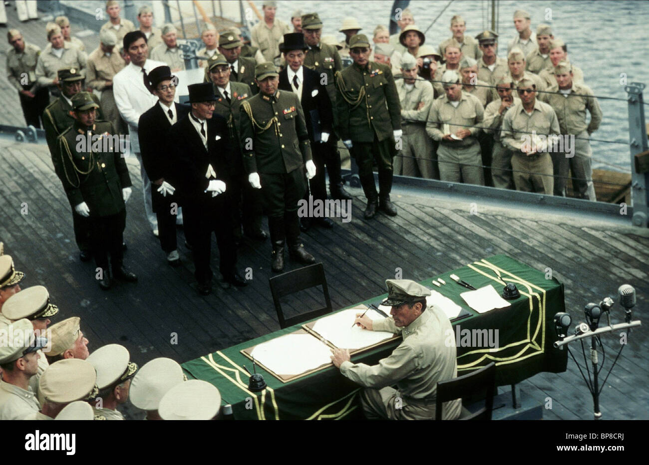 Emperor Hirohito And General Macarthur High Resolution Stock ...