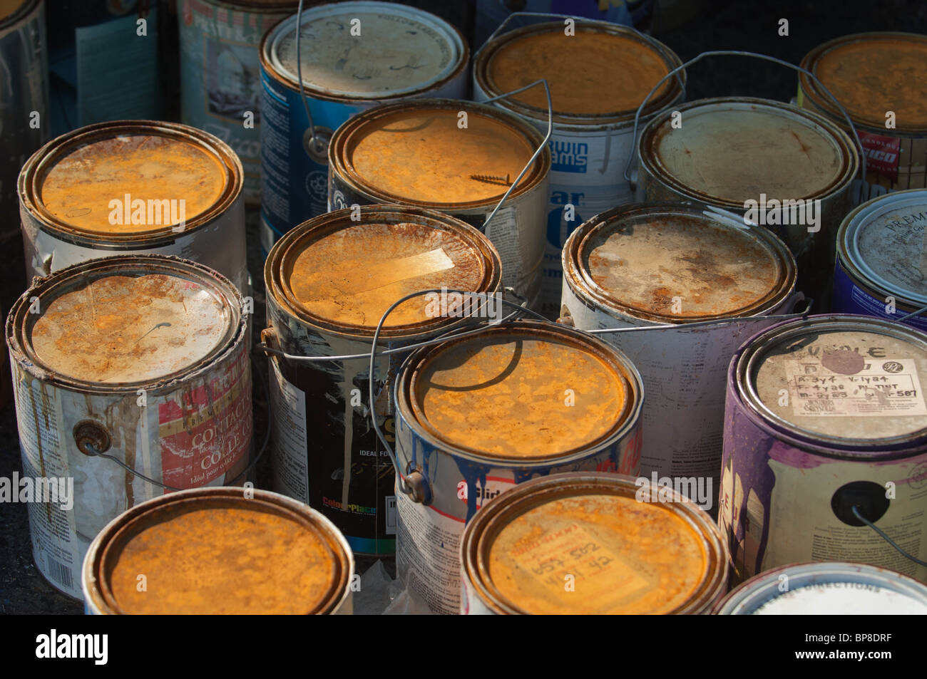 Discarded cylinders hi-res stock photography and images - Alamy