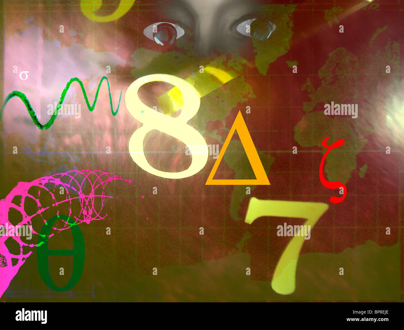 Number and symbols hi-res stock photography and images - Alamy