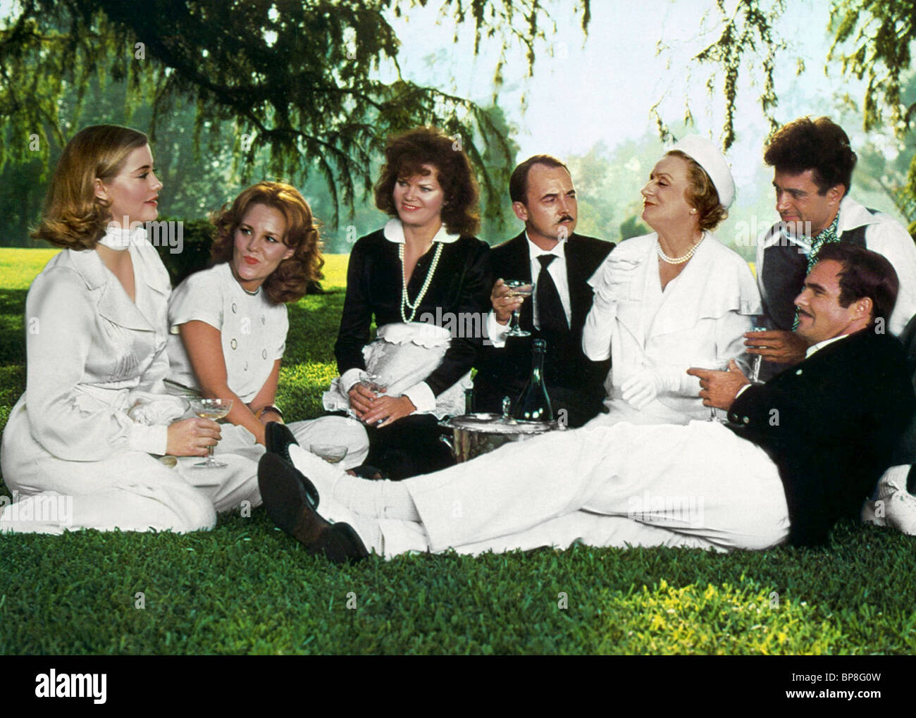 Burt Reynolds John Hillerman Long High Resolution Stock Photography and ...