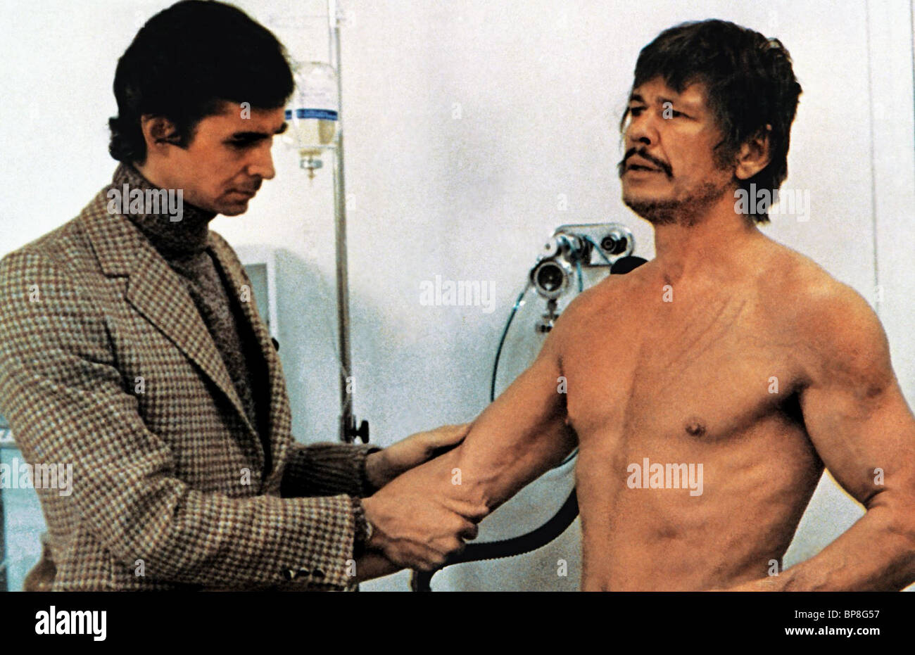 Anthony Perkins Charles Bronson Two High Resolution Stock Photography ...