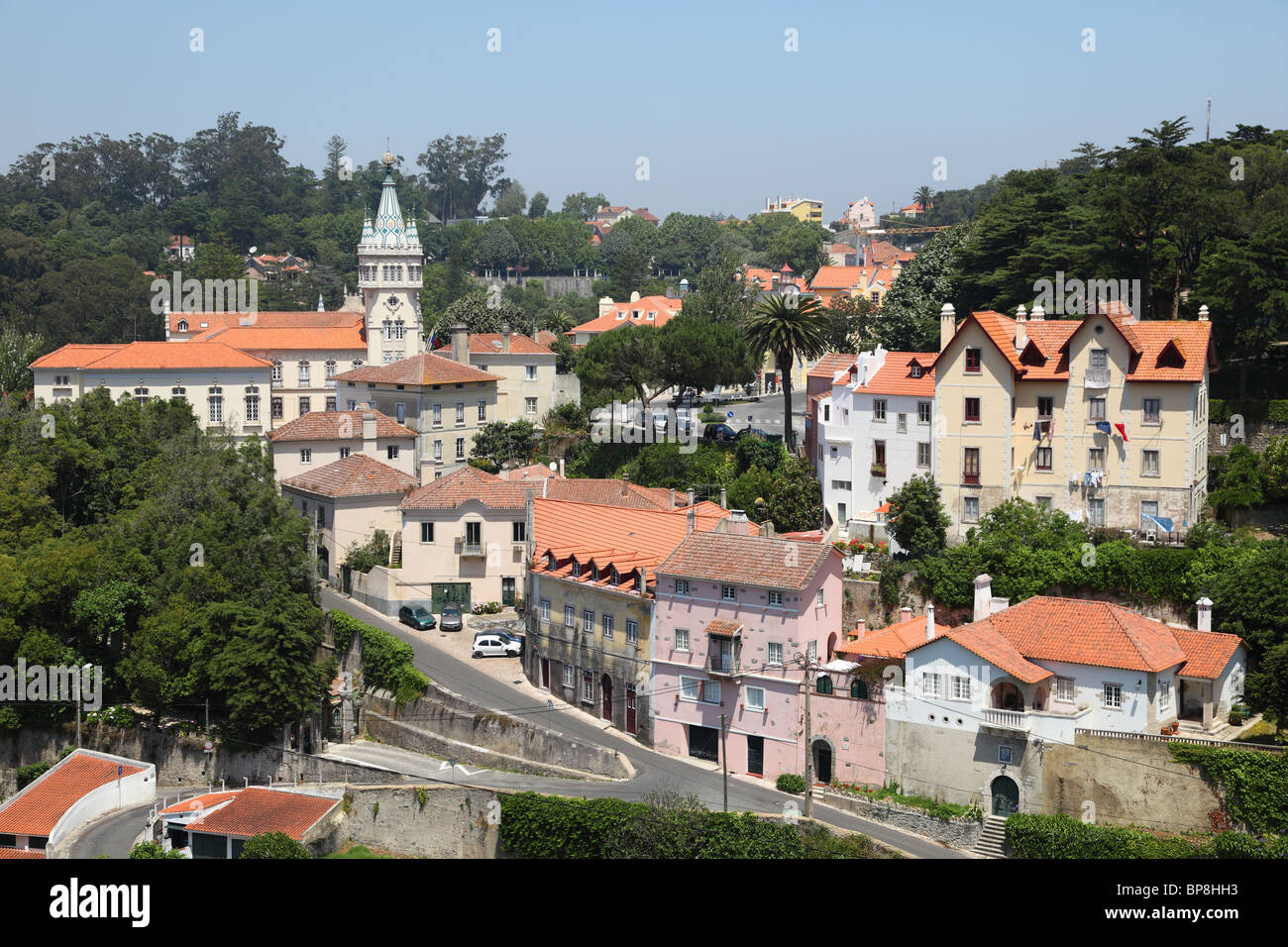 Aerial view sintra portugal hi-res stock photography and images - Alamy