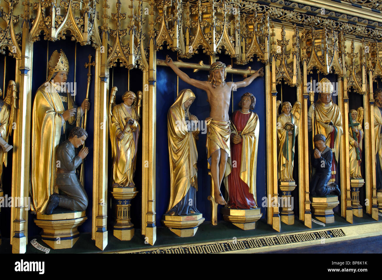 Saints reredos hi-res stock photography and images - Alamy