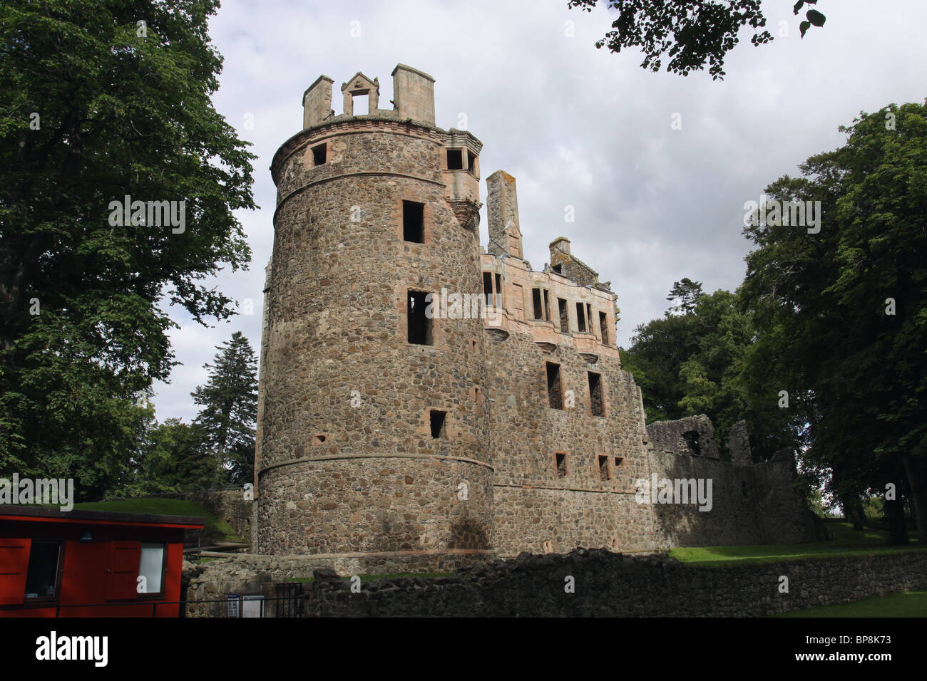 Huntly castle Scotland August 2010 Stock Photo - Alamy