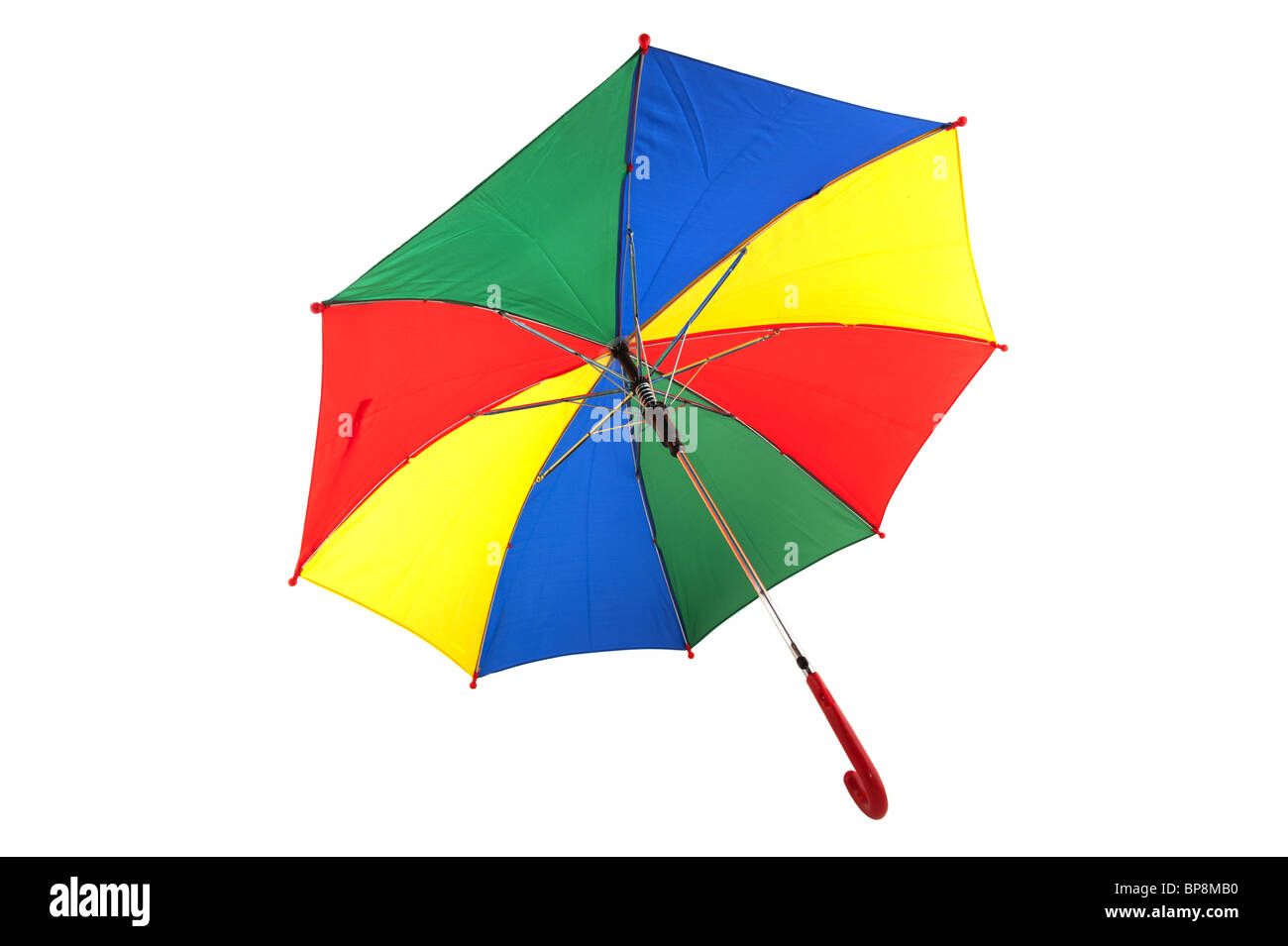 Blue And Yellow Umbrella Umbrellas